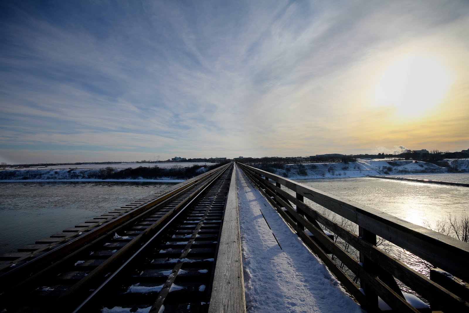 hello saskatoon: Photo: Train Bridge