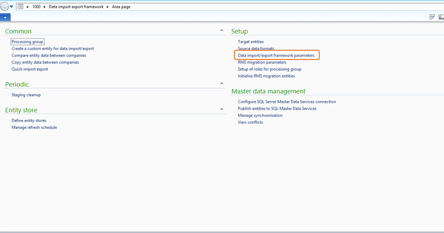 Microsoft Dynamics Ax How To Use Data Import Export Framework Module In Ax 2012 9207