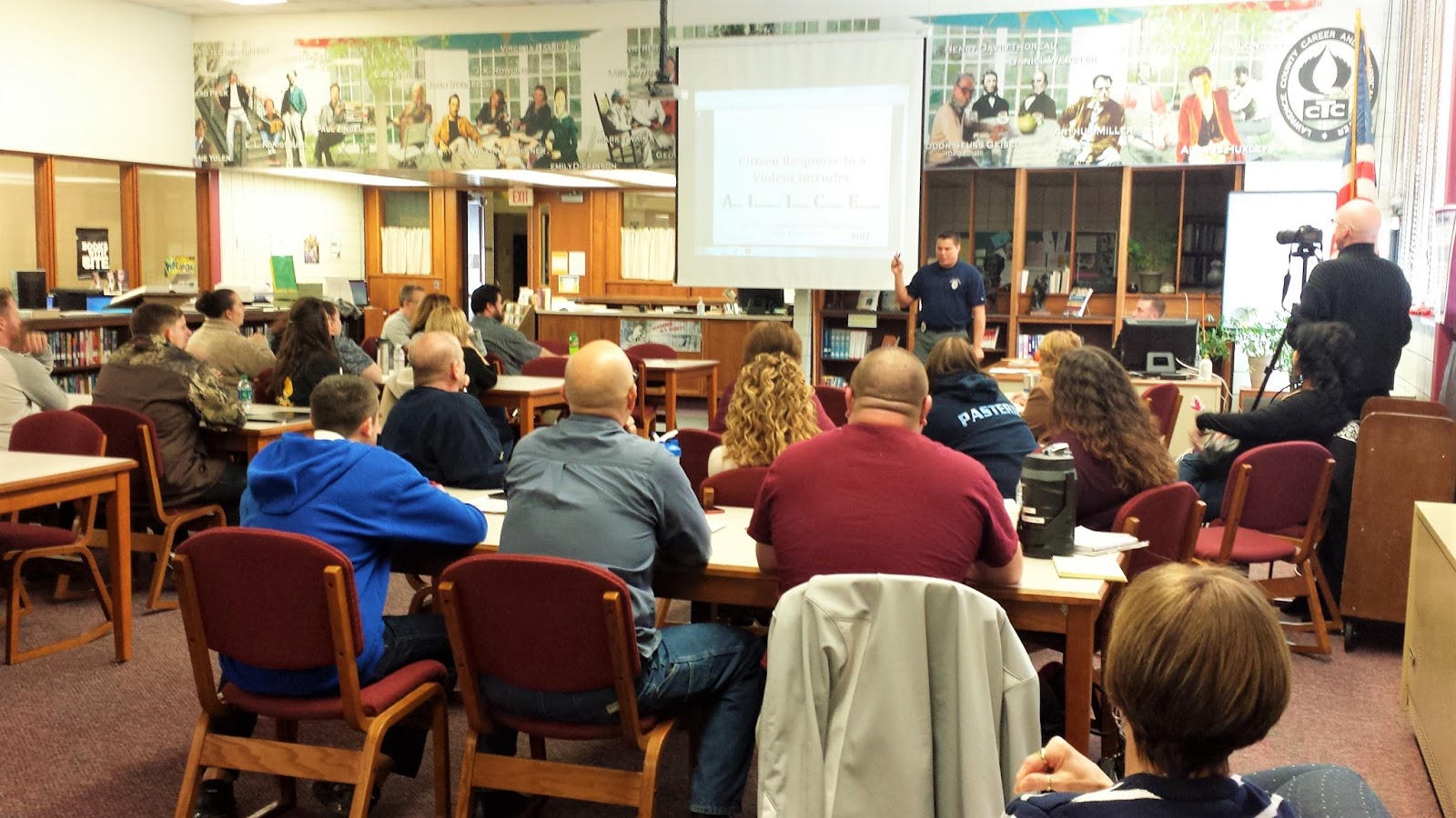 The LCCTC Eagle: ALICE Training ~ Madison Hansotte and Samantha Amon