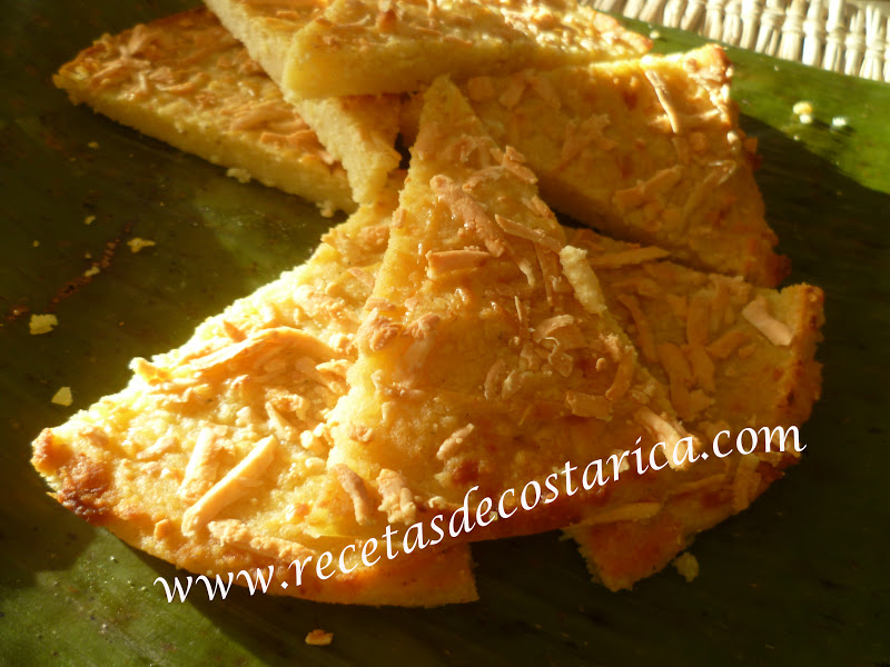 Cocina Costarricense: bizcocho de natilla y queso