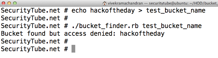 SecurityTube.net Hack of the Day: Finding Publicly Readable Files in ...