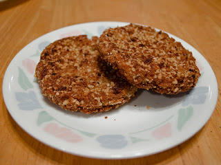 Vegan Family Home Cook: Pan-Fried TVP Patties
