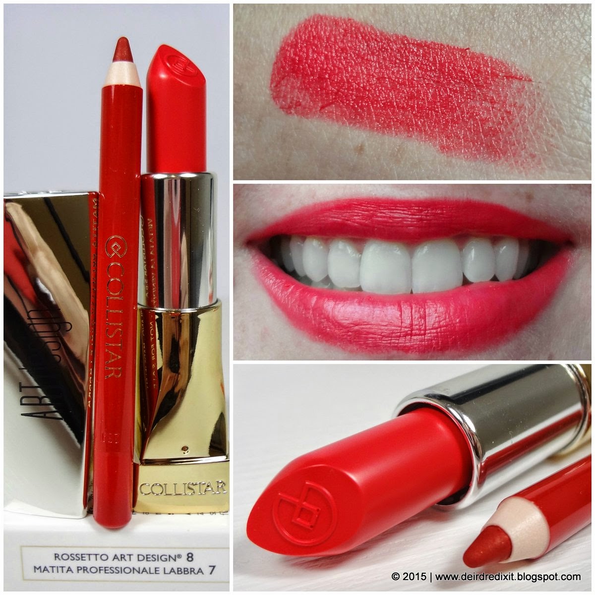 Parola di Deirdre!: Non solo Trasparenze: Rossetti Art Design Collistar ...