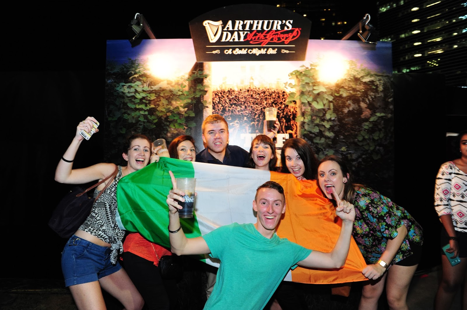 A Bold Night Out with The Fray celebrating Guinness Arthur’s Day ...