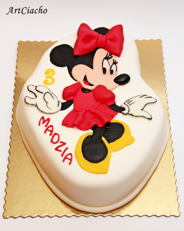 ArtCiacho: Tort Myszka Minnie