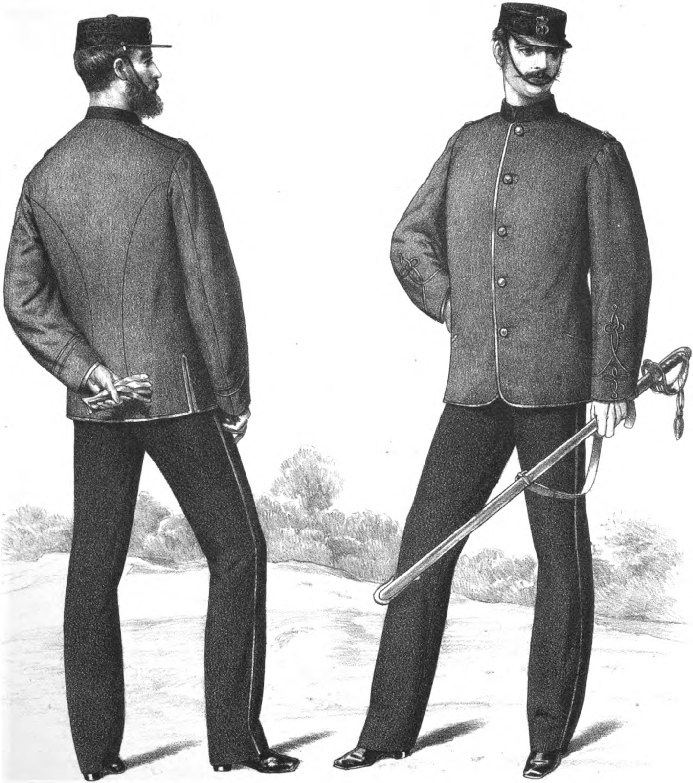 19th Century Historical Tidbits: 1872 Men's Fashions
