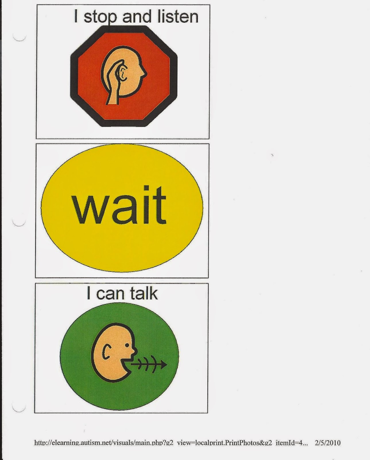 Carla Anderson: My Collection of Resources: Pic Symbols -Stop and ...