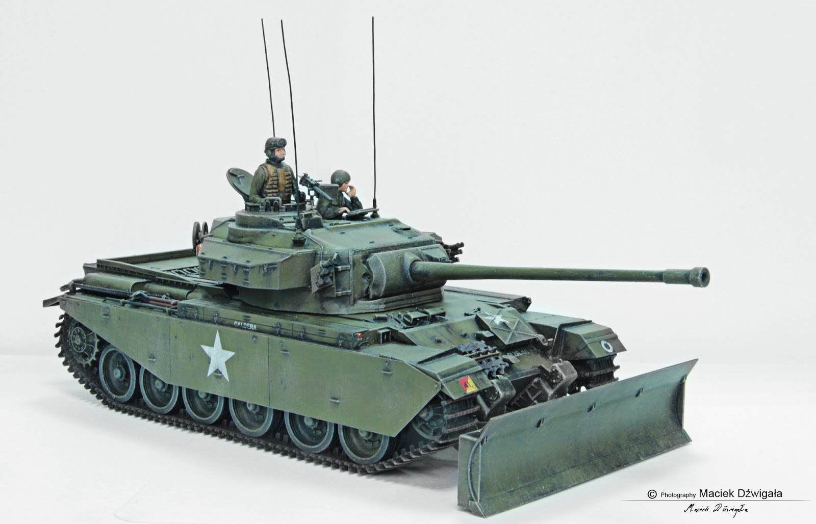 Modelarstwo przez małe "m": Centurion Mk.5 w/dozer - 1:35 AFV Club