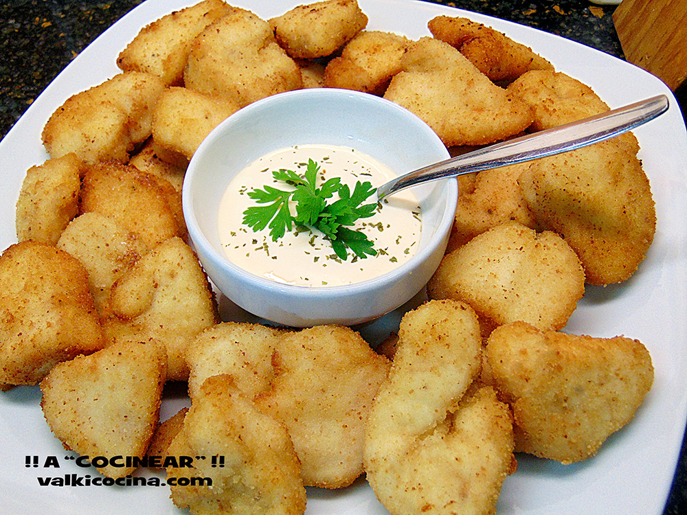 MEDALLONES DE POLLO EMPANADO | ¡¡A COCINEAR!! Recetas valkicocina.com