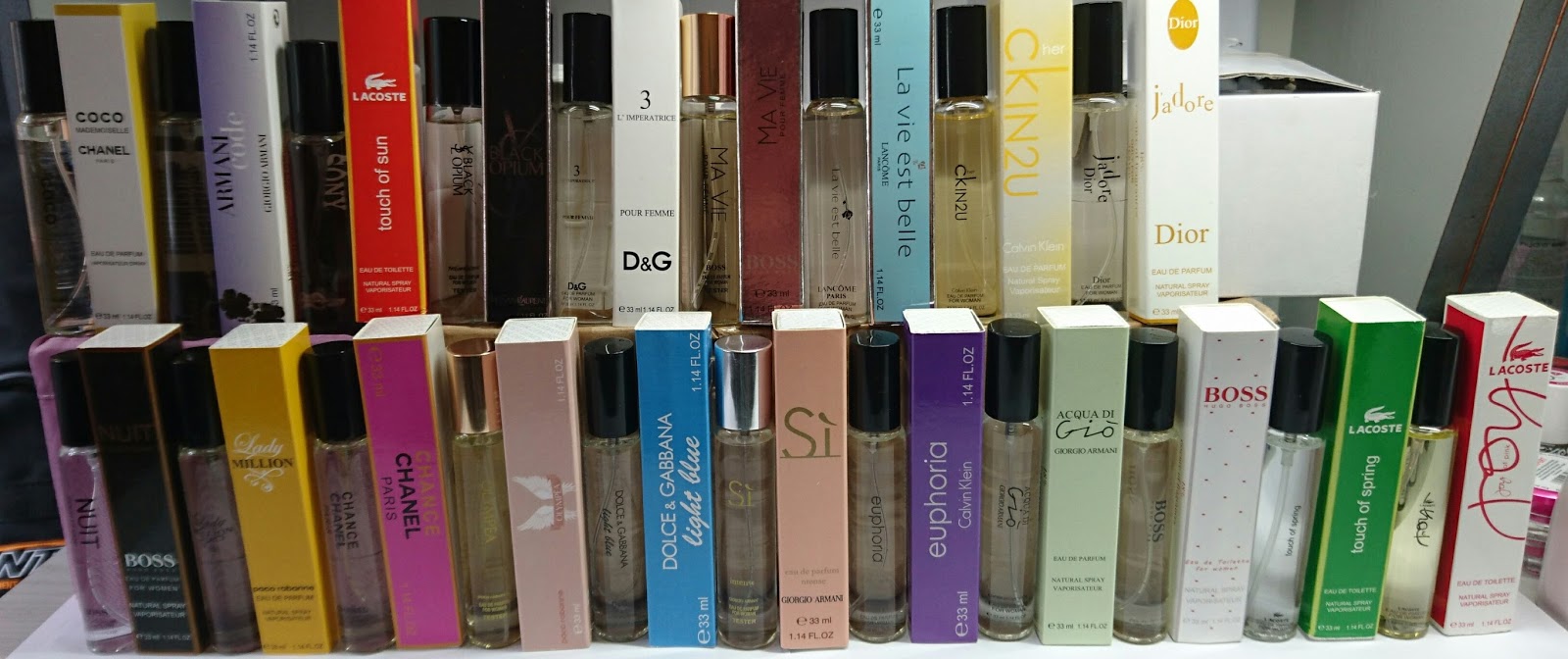 Markowe Ubrania: Perfumetki 33ML