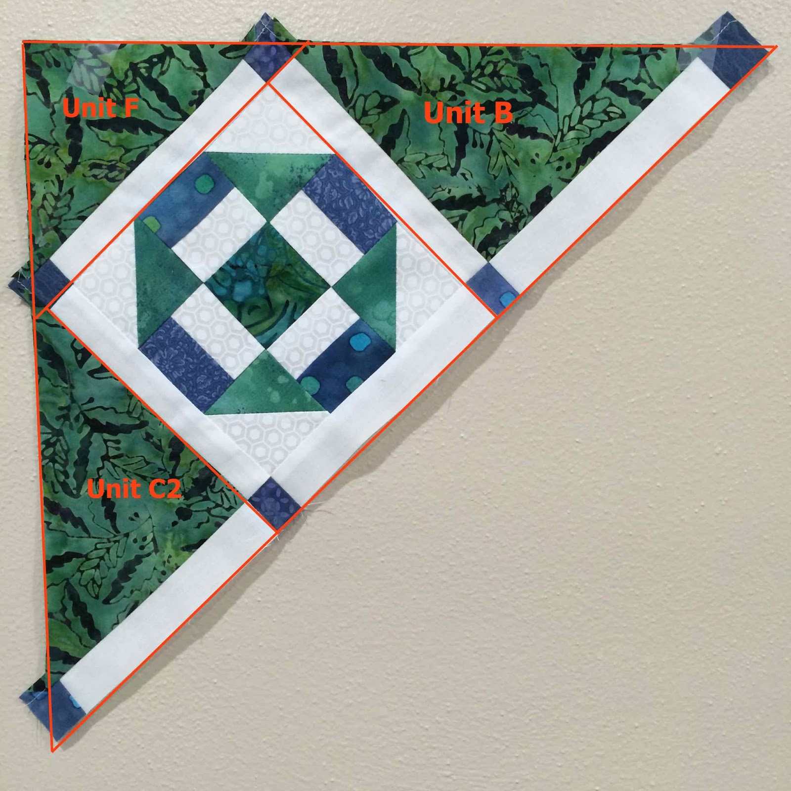 Hand Made Karma: Farmer's Wife Quilt Assembly: Blocks on Point with Sashing