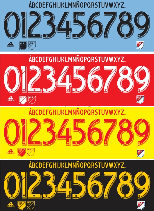 Diseños, vectores y más: MLS - Major League Soccer 2015 font