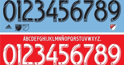 MLS - Major League Soccer 2015 font