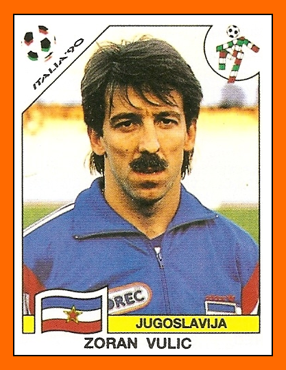 Zoran Vulic - Yugoslavia | World cup, Football stickers, Sticker album