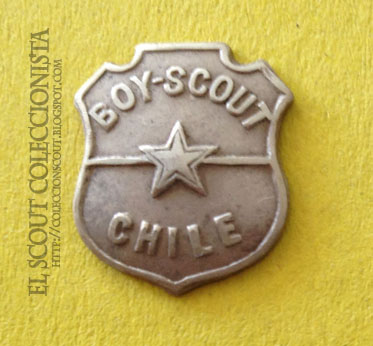 El Rincon del Scout Coleccionista: La primera insignia scout de Chile ...