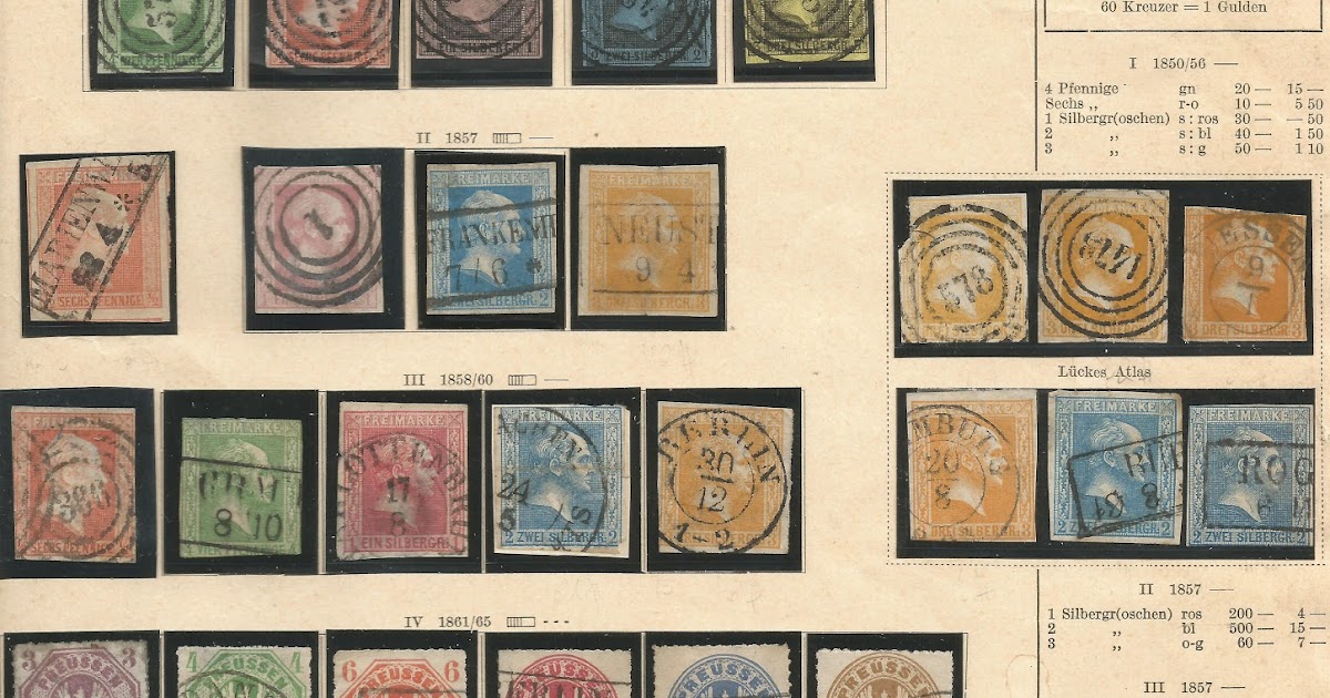 MYLA PHILATELY: The Great Prussia Postages