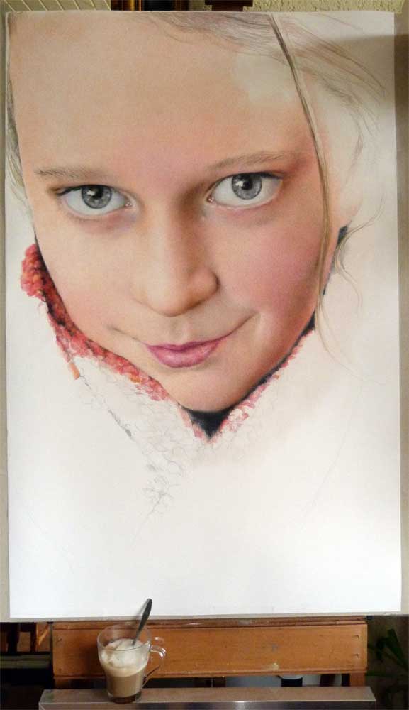Colour pencil drawings by Susan Brinkmann
