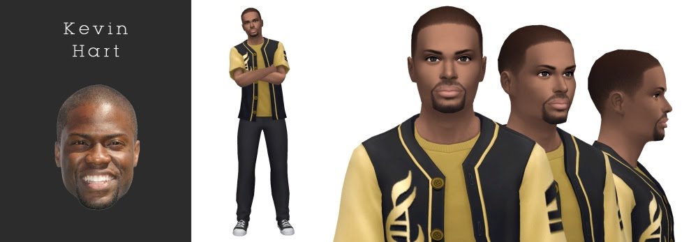 My Sims 4 CAS - Dwayne Johnson, Kevin Hart, Ana de Armas, Ed Sheeran ...