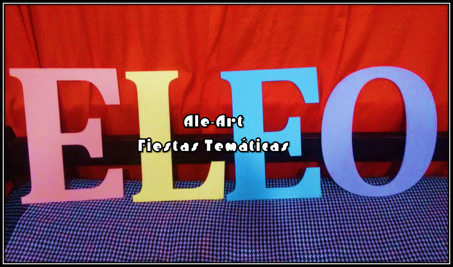 Novedad Letras Fibrofacil De 45cm Álbum De Firmas Fiestas