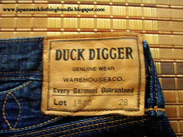RARE!! Vintage Warehouse Jeans - Duck Digger 1920 | JapanUsedClothing ...