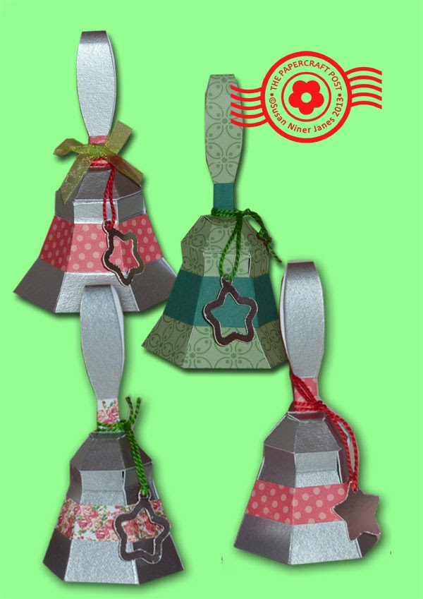 The Papercraft Post: Beautiful Bells Tutorial