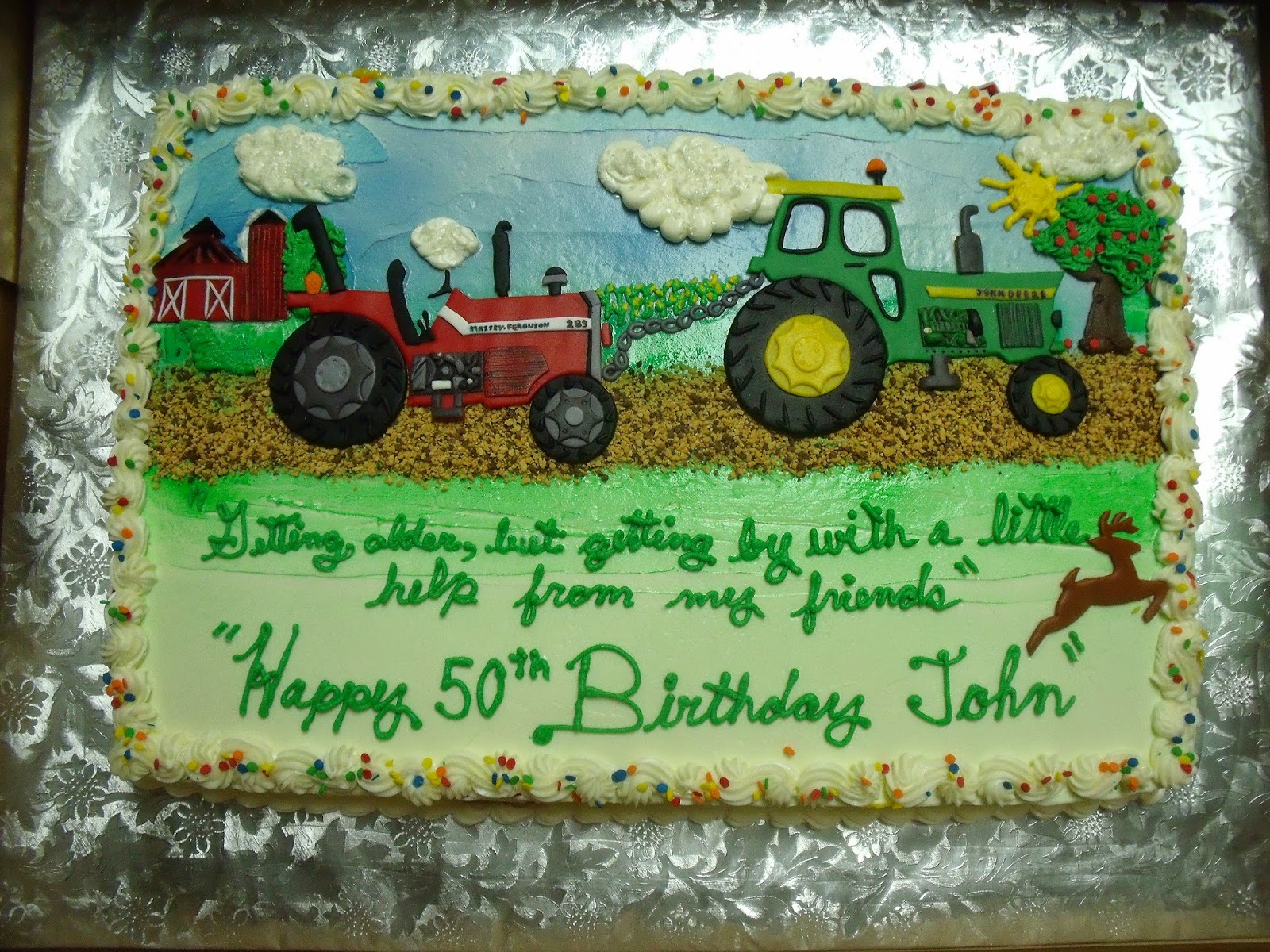 Pixies Cakery: Tractor Cake