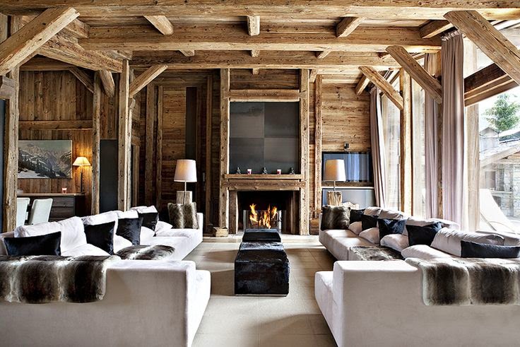 Rustic interior design: Most Beautiful Houses in the World