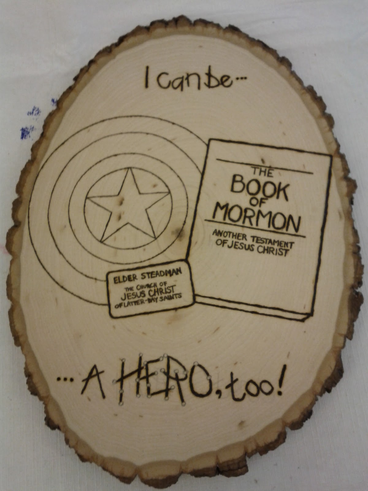 Daisy's Designs: "Hero" Plaque
