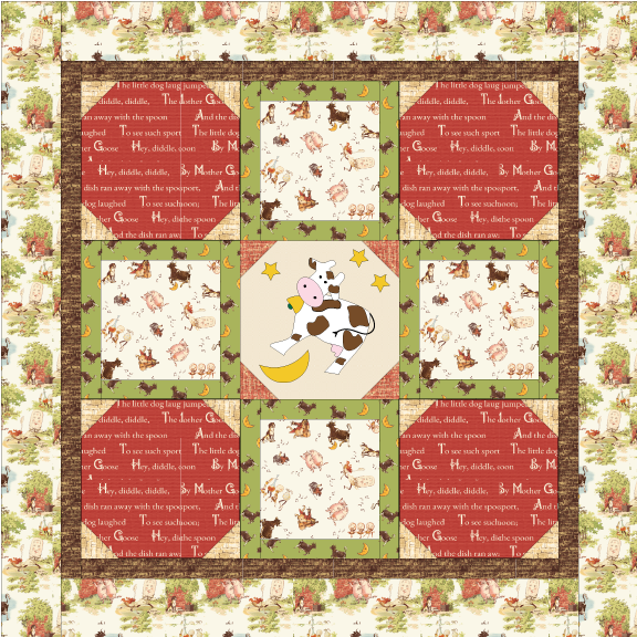 Free Pattern Friday: The Cow Jumped Over the Moon