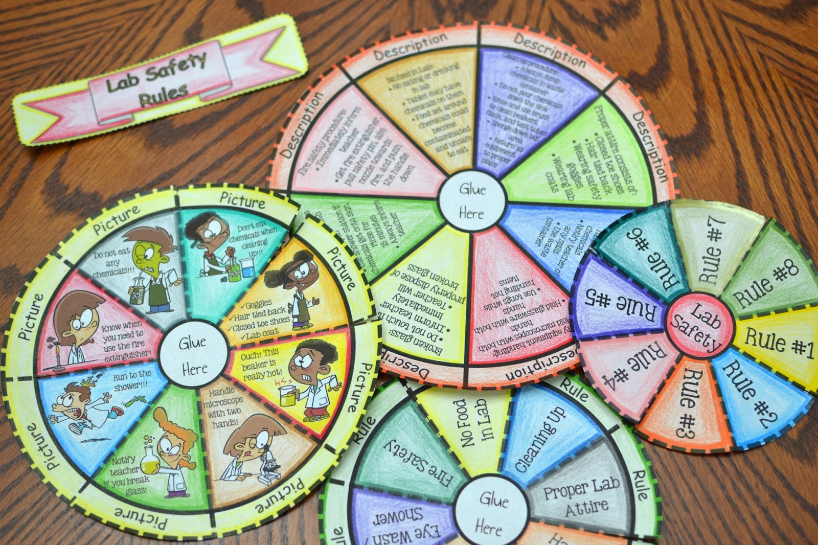 Math in Demand: Lab Safety Foldable