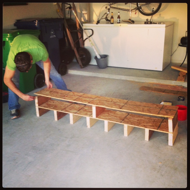 Tucker Up: DIY Shoe Rack