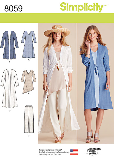 Diary of a Sewing Fanatic: Simplicity 8059 and some wool jersey