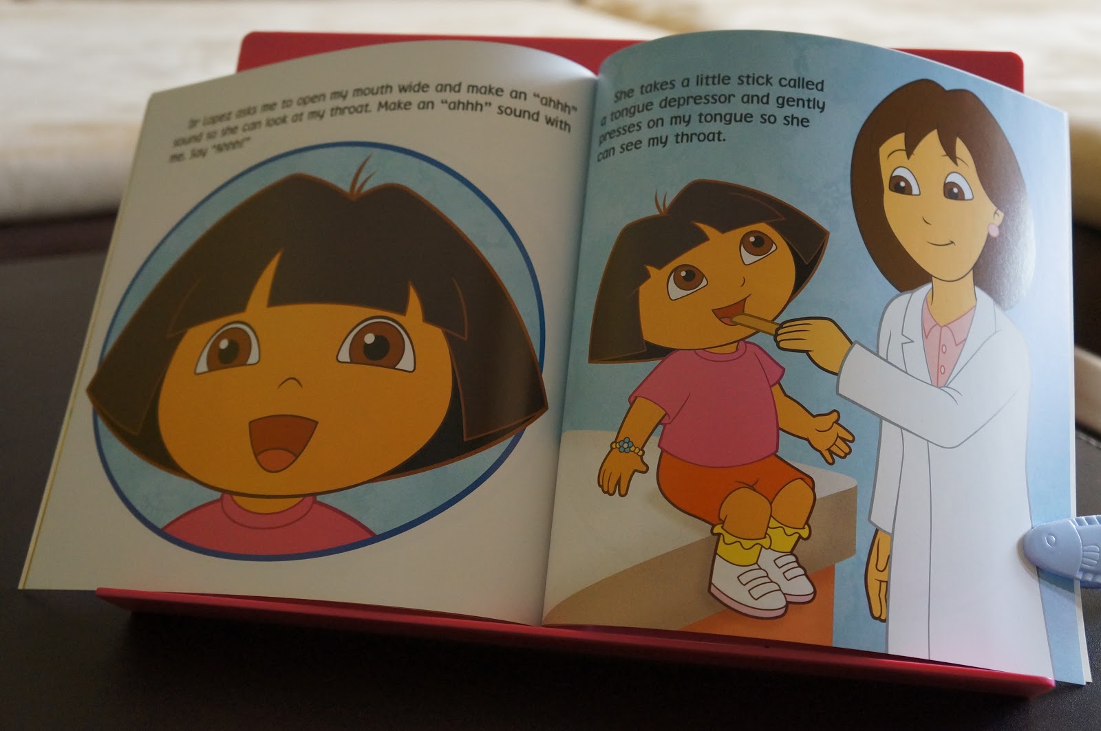 Book: Say "Ahhh!" Dora Goes to the Doctor | NINOS SHOP