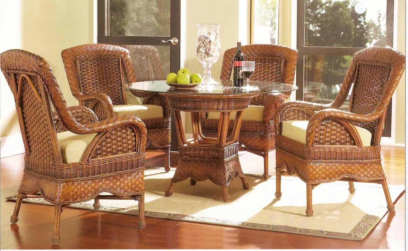 Rattan Furniture For Living Room Simple Design - Great Home Designs