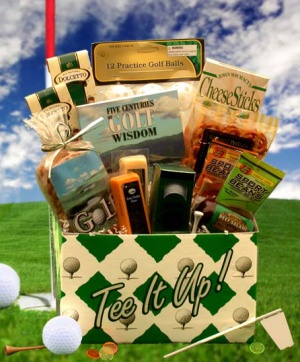 Golf Themed Gift Baskets ~ The Sports Fan