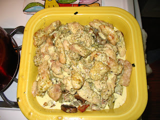 Mom & Son New Orleans Cooking: Chicken Pontalba