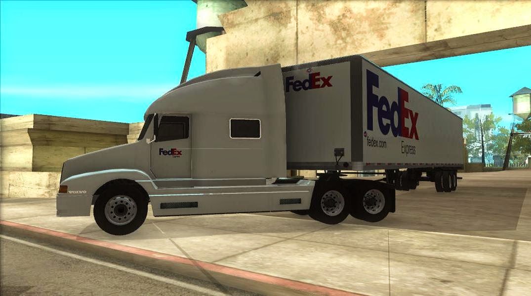 POPO-SPOT: [REL] Volvo VNL660 Semi-truck FedEx Express Custom V1.0