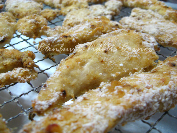 Elinluvs Tidbits Corner Oven Baked Parmesan Chicken Nuggets