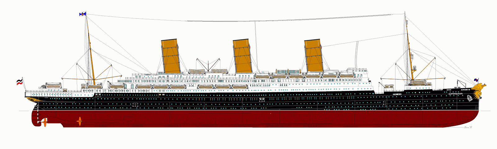 Transatlantic Era: SS Imperator - RMS Berengaria...