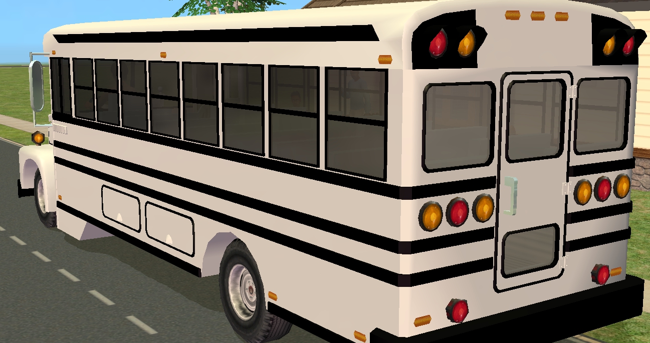 TheNinthWaveSims: The Sims 2 - Default Replacement School Bus In LACK ...