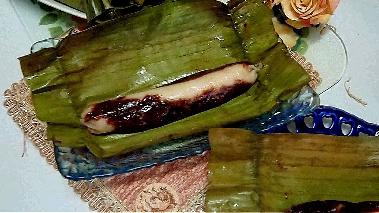 LUWEEH KITCHEN : Suman Moron ( with Chocolate )