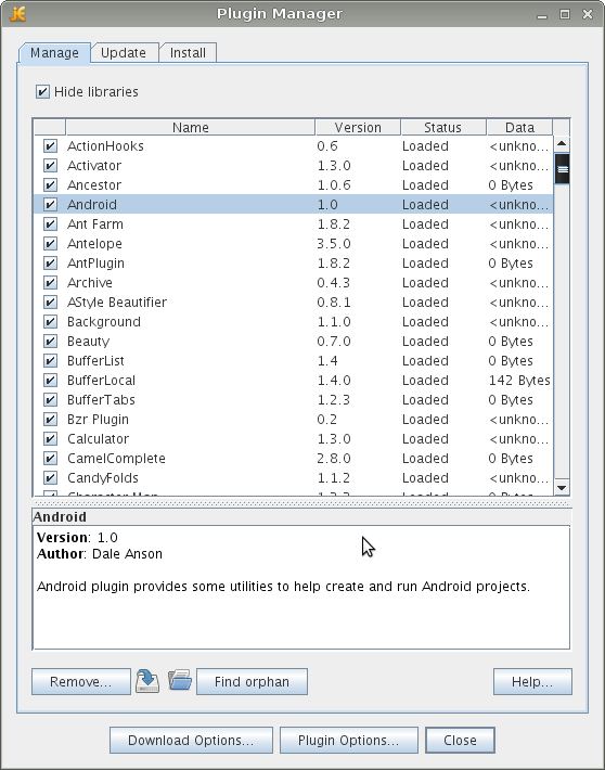 Aspiration Limited: Android development using jEdit part 1