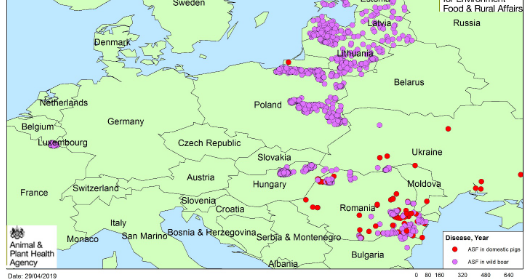 Avian Flu Diary: DEFRA: ASF Outbreak Assessment #21 - Eastern Europe