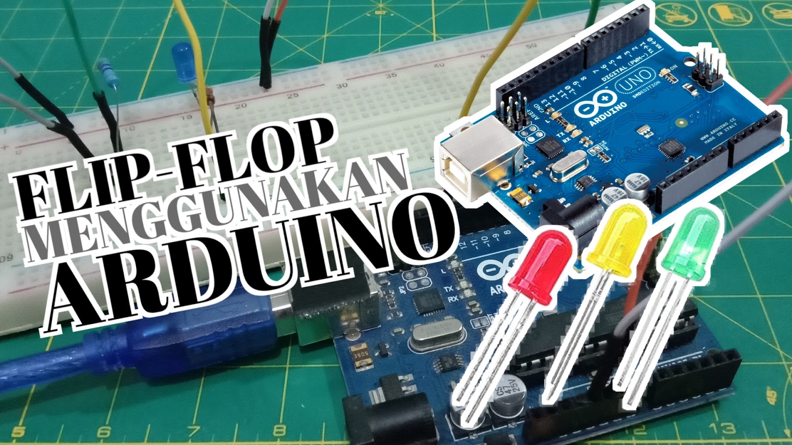 Membuat Flip Flop Menggunakan Arduino