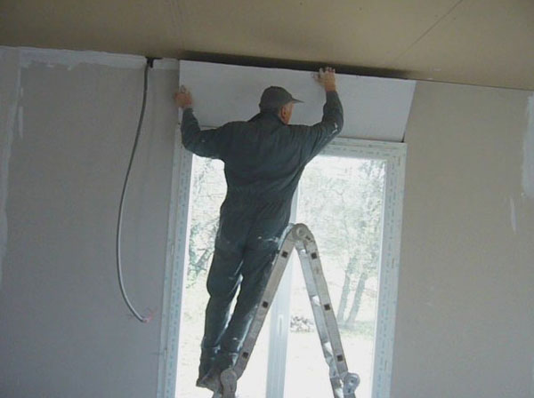 Mise en place des placo-plâtre phase 2