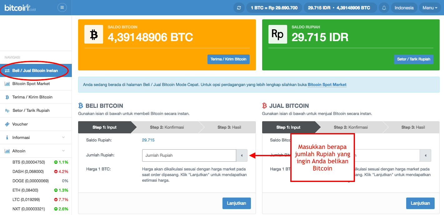 Cara Membeli Bitcoin ~ Panduan Digital Asset