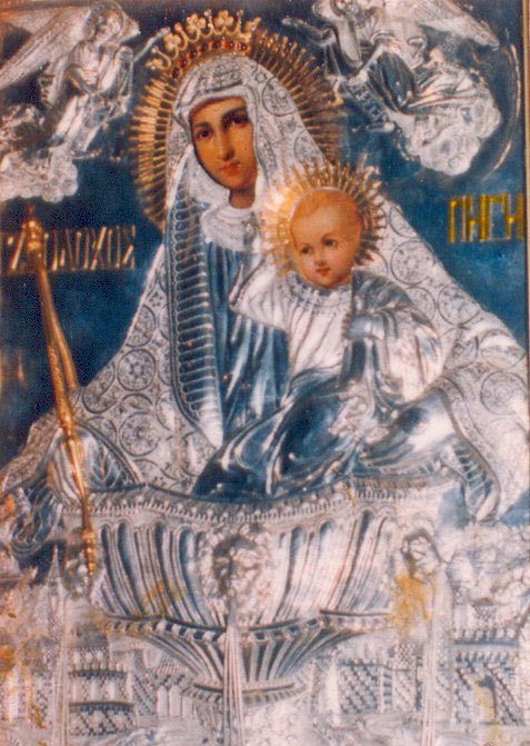 Icon-painting Facts: Icon of the Life-Giving Spring of the Mother of ...