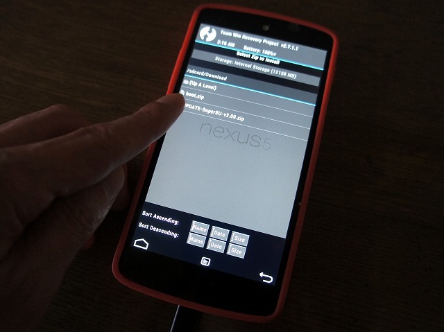 Nexus 5 Android L Developer Preview LPV79 Root化する。 | サイゴンのうさぎ シーズン1