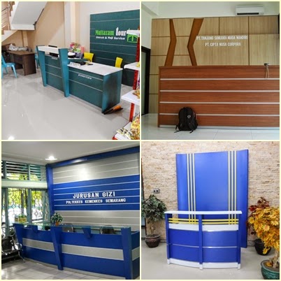 Meja Untuk Customer Service / Meja Teller Bank Model Terbaru - Semarang ...