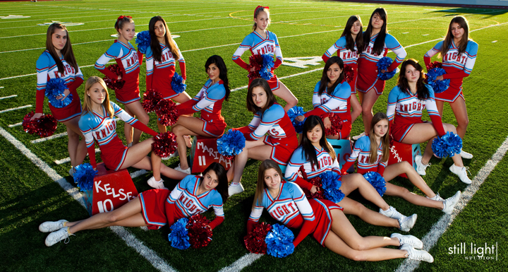Still Light Studios: cheerleading gallery